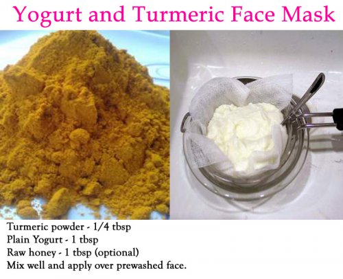 Turmeric and Yogurt Face Mask Benefits | Skin Disease Remedies